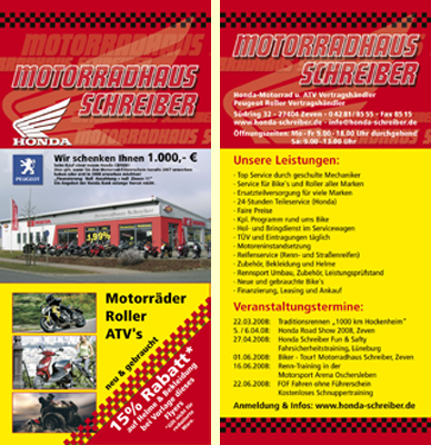 designbuero-schmidt - flyer - flugblaetter